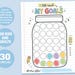 Reward Jar Printable | I Can Reach My Goals Chart | Money Challenge ...