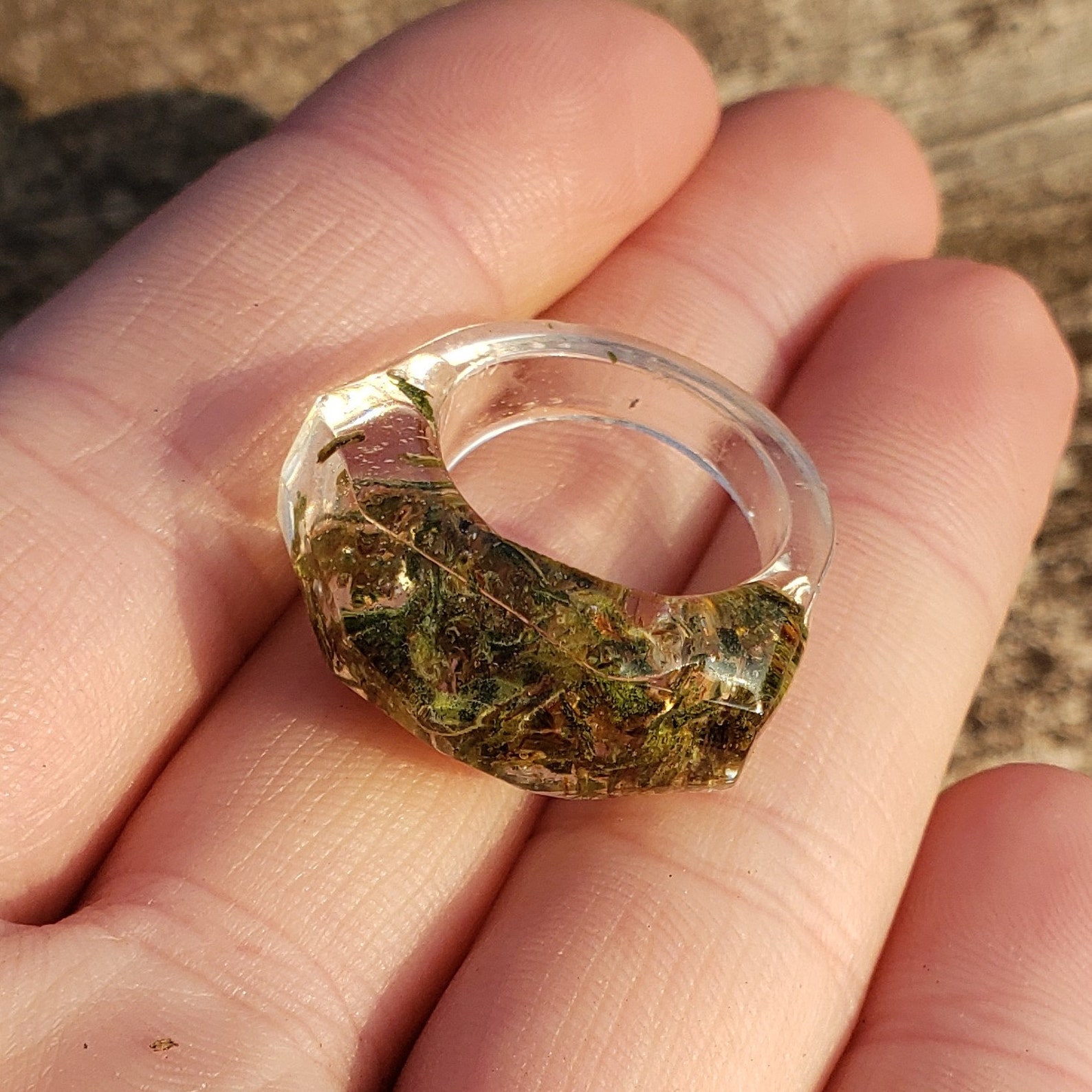 Weed Engagement Ring: Kitschy Cute Custom Weed Filled Cannabis | Etsy