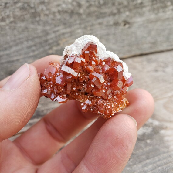 Vanadinite Gems: 29 Grams Gallery Collector High Quality Red | Etsy