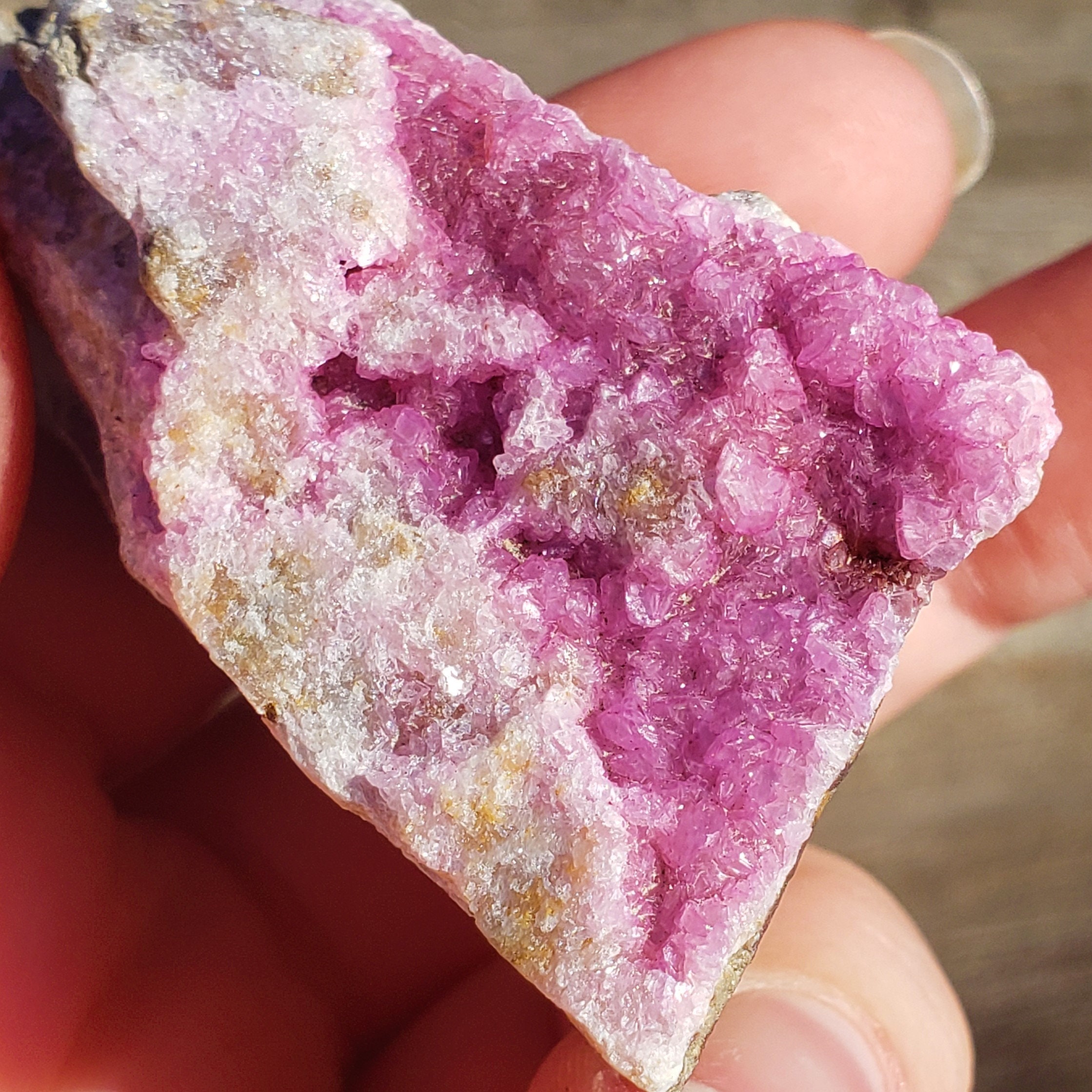 Bright Dark Pink Calcite - Etsy