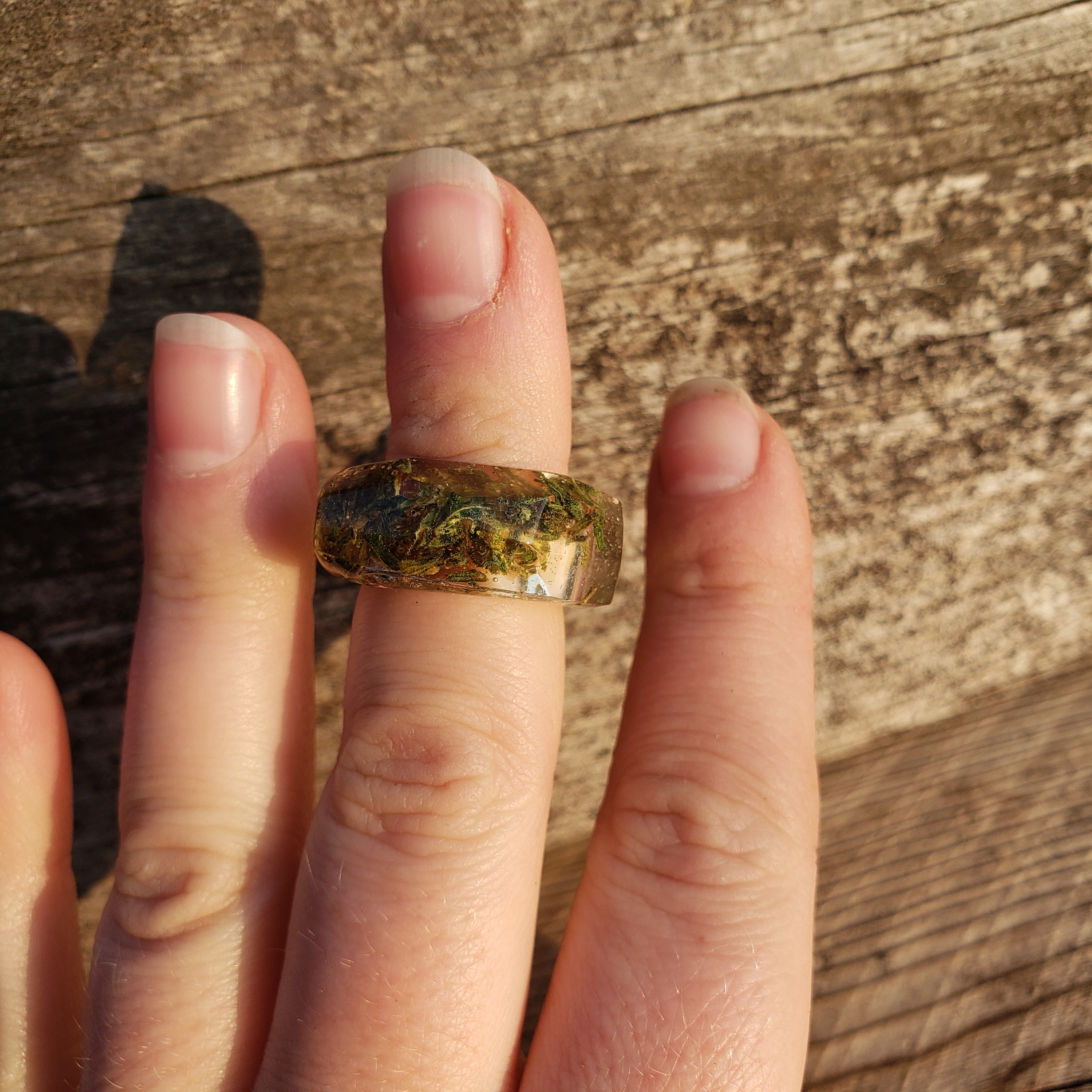 Weed Engagement Ring: Kitschy Cute Custom Weed Filled Cannabis | Etsy