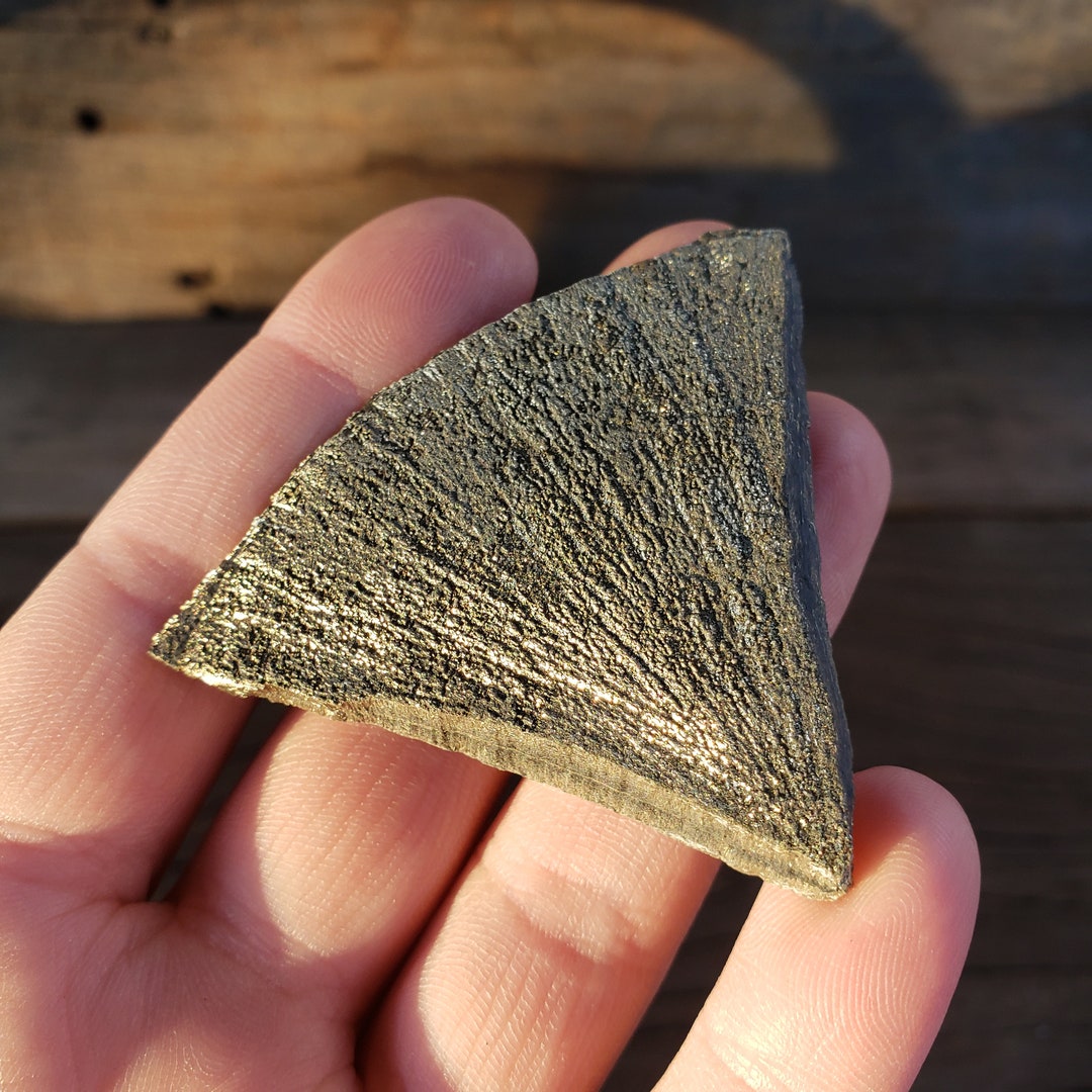 Pyrite Sun: RARE Limited Stock 36 Gram Partial Round Flat Sparkling ...