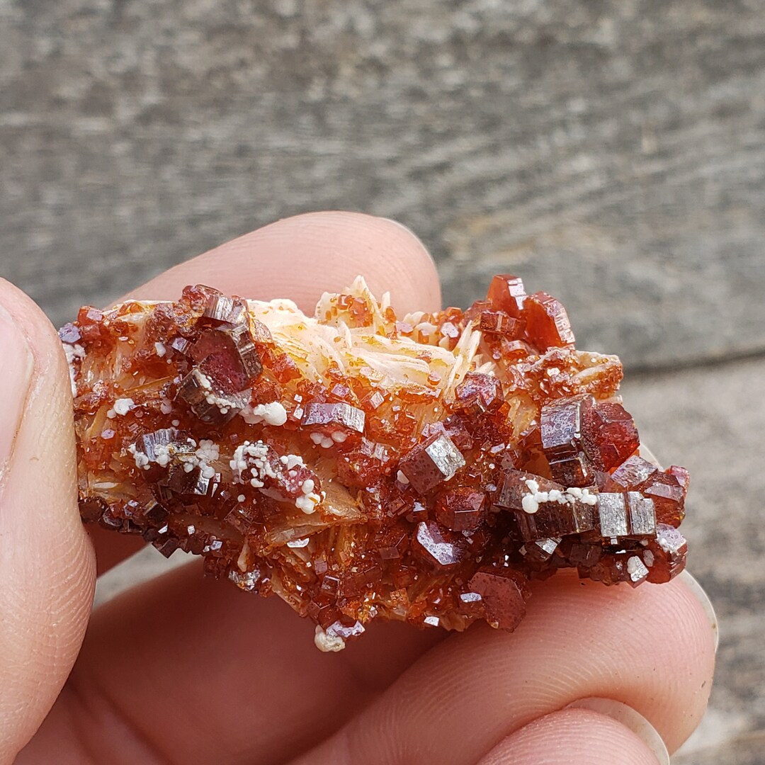 Vanadinite Gems: 28 Grams Gallery Collector High Quality Red - Etsy UK