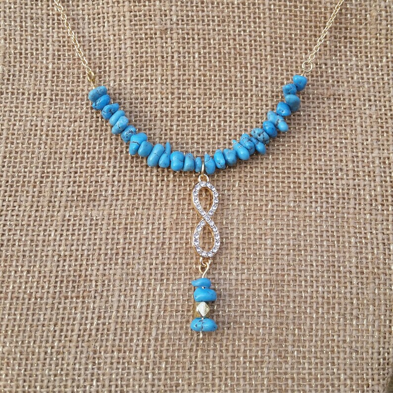 Infinity Symbol Bracelet From Matching Set: Turquoise Jewelry | Etsy