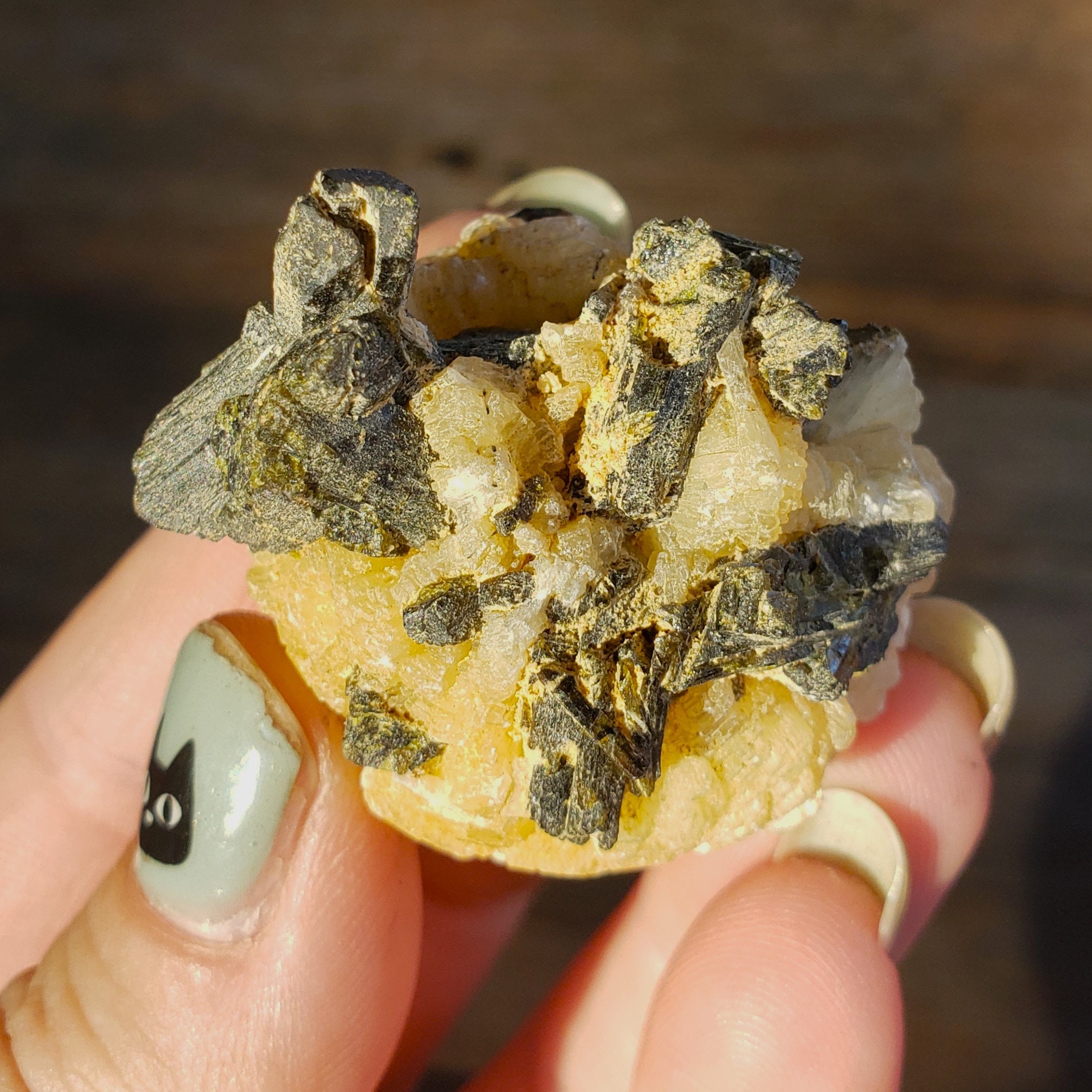 Stilbite Epidote: 49g RARE Botroiydal Orange Opaque Stilbite Formation ...