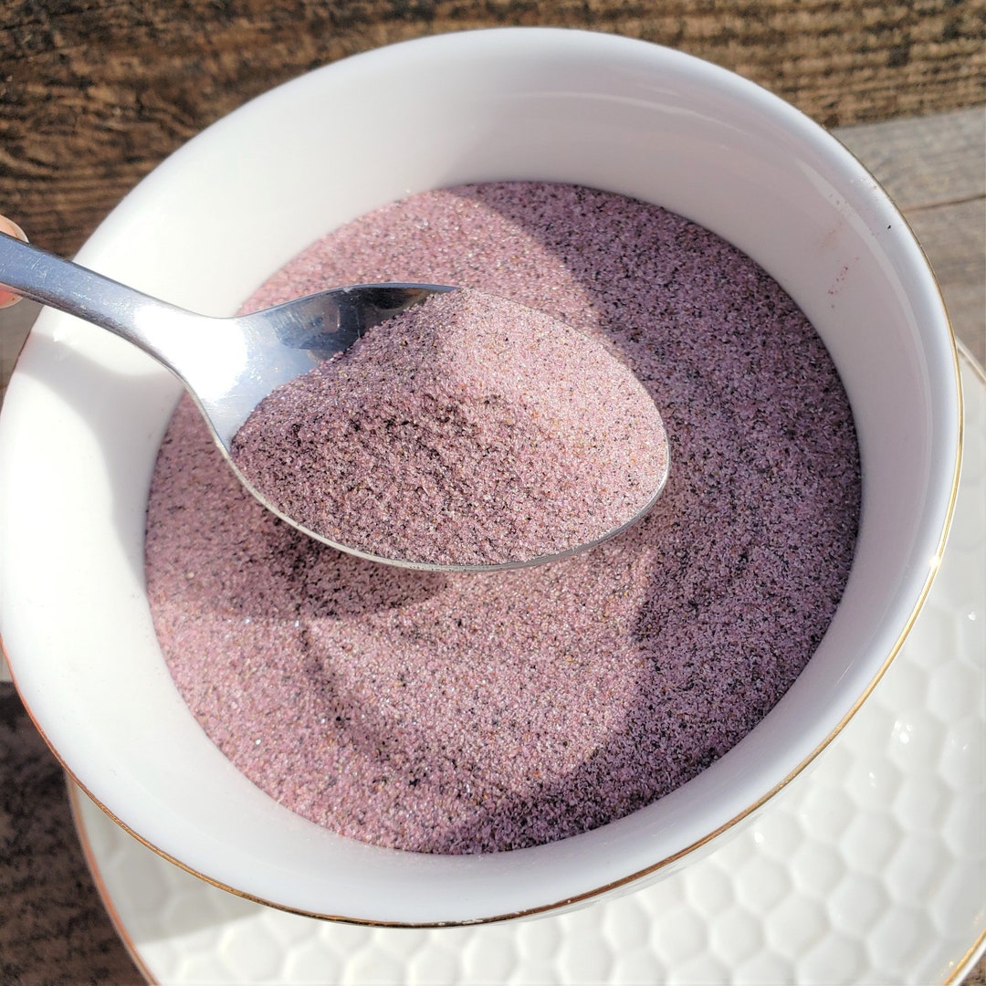 Lavender Garnet Dust: 20-100 Grams Light Purple Crushed Stone Inlay ...