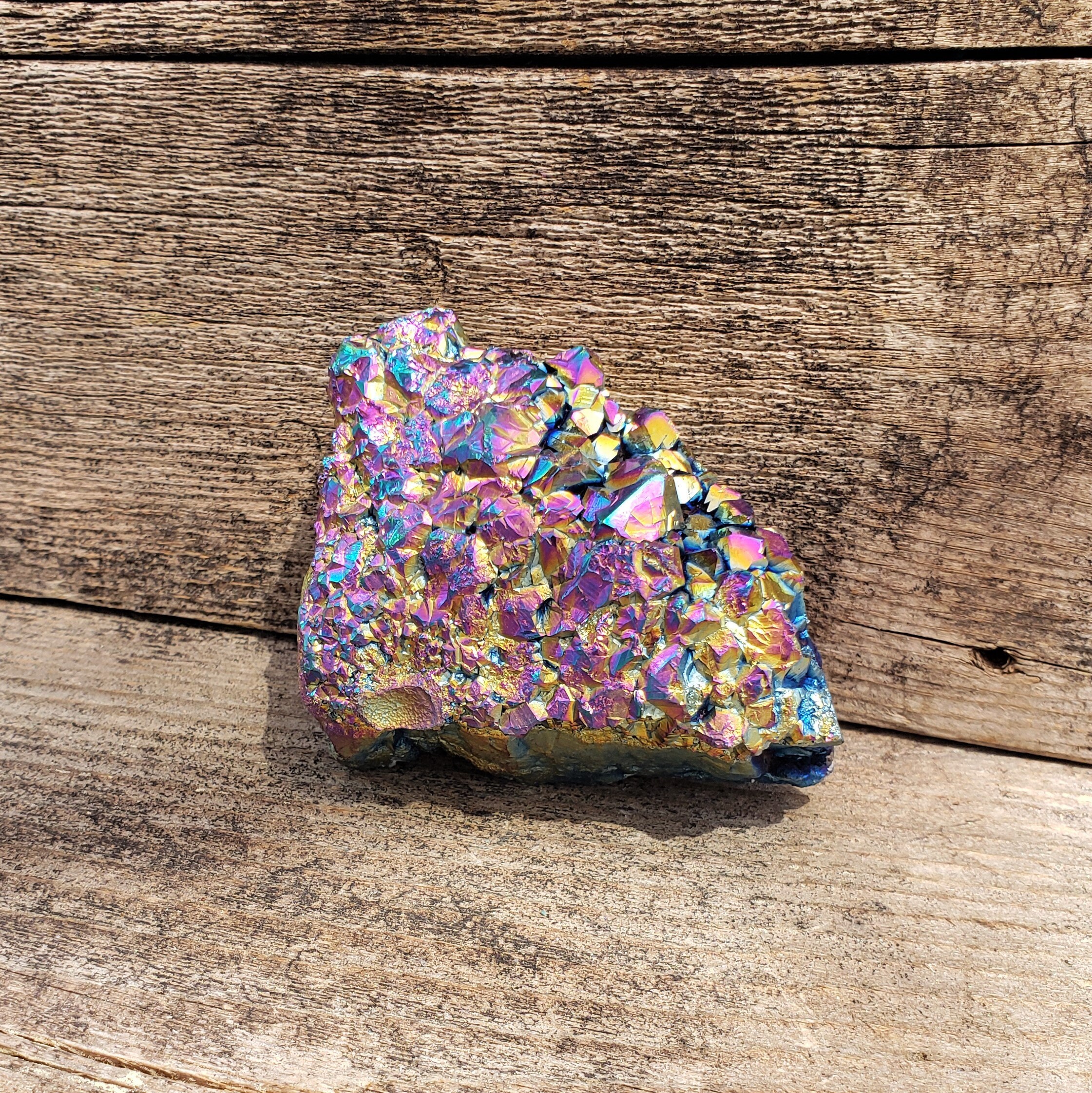 Aura Quartz Rainbow Crystal Cluster: Large 116 Gram Full | Etsy