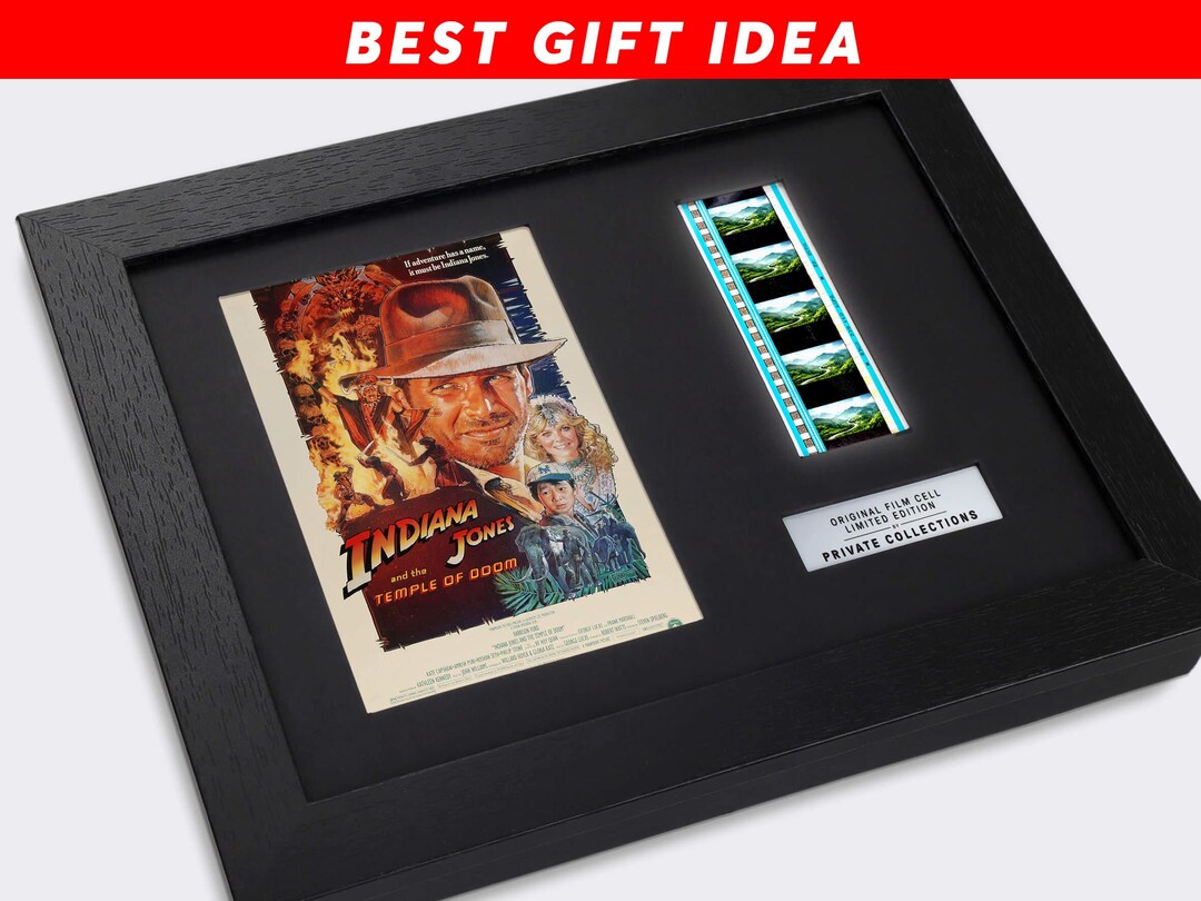 Indiana Jones and the Temple of Doom (1984) Film Cells in an LED ...