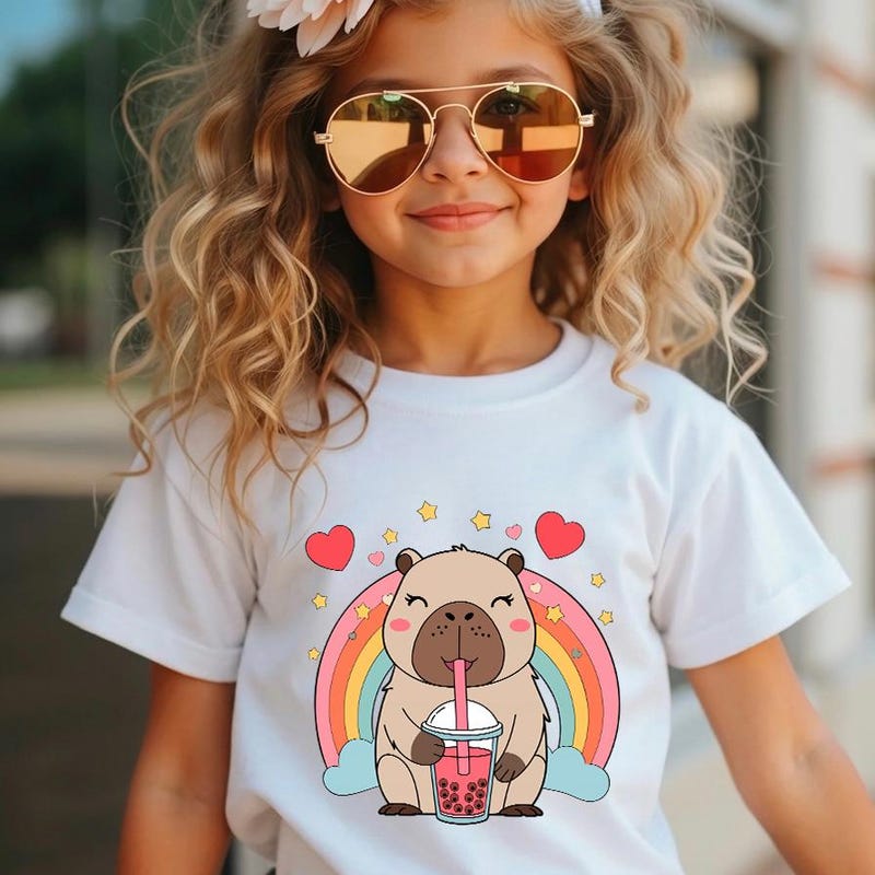 Kids Bubble Tea T Shirt - Etsy