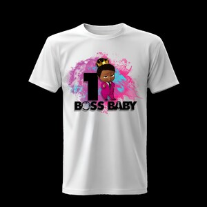 Boss Baby Girl Custom Design Birthday Png - Etsy