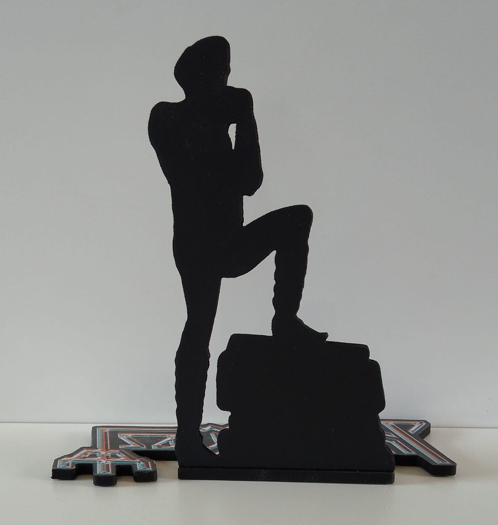 ROB HALFORD 8" DISPLAY Standee Figure Cutout Judas Priest Statue ...