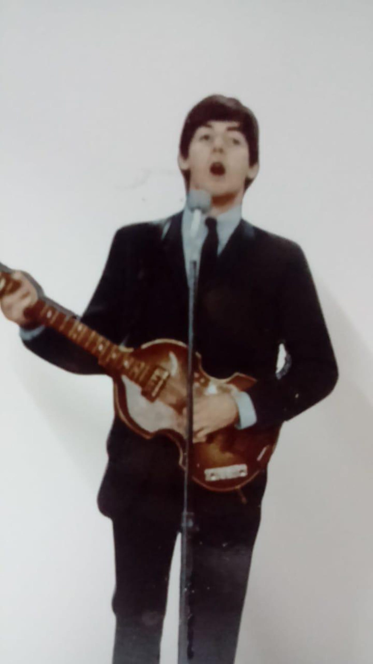 PAUL MCCARTNEY 8" DISPLAY Standee Figure Cutout Statue Standup Decor ...