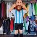 Lionel MESSI Argentina MASCOT COSTUME Cosplay Halloween World Cup Qatar ...