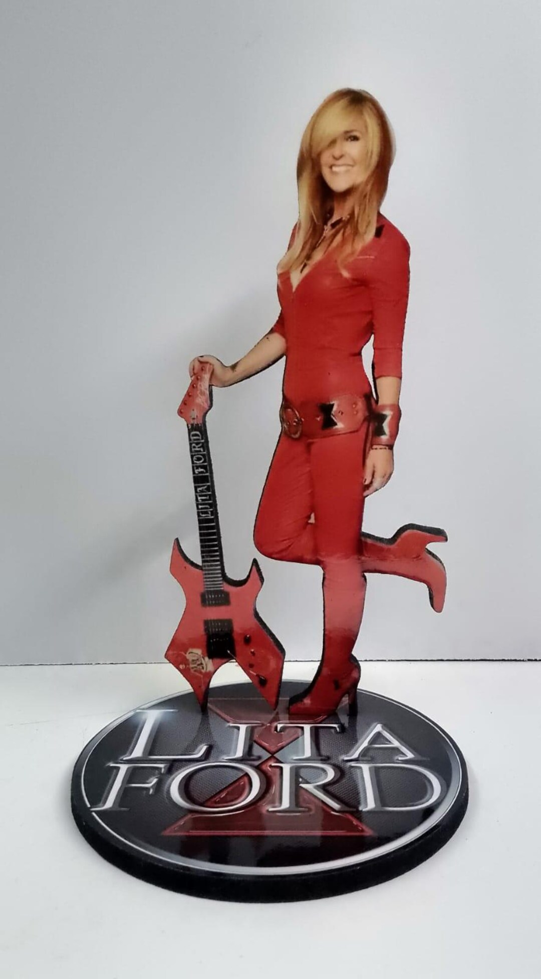 LITA FORD 8" DISPLAY Standee Figure the Runaways Cutout Statue Standup ...