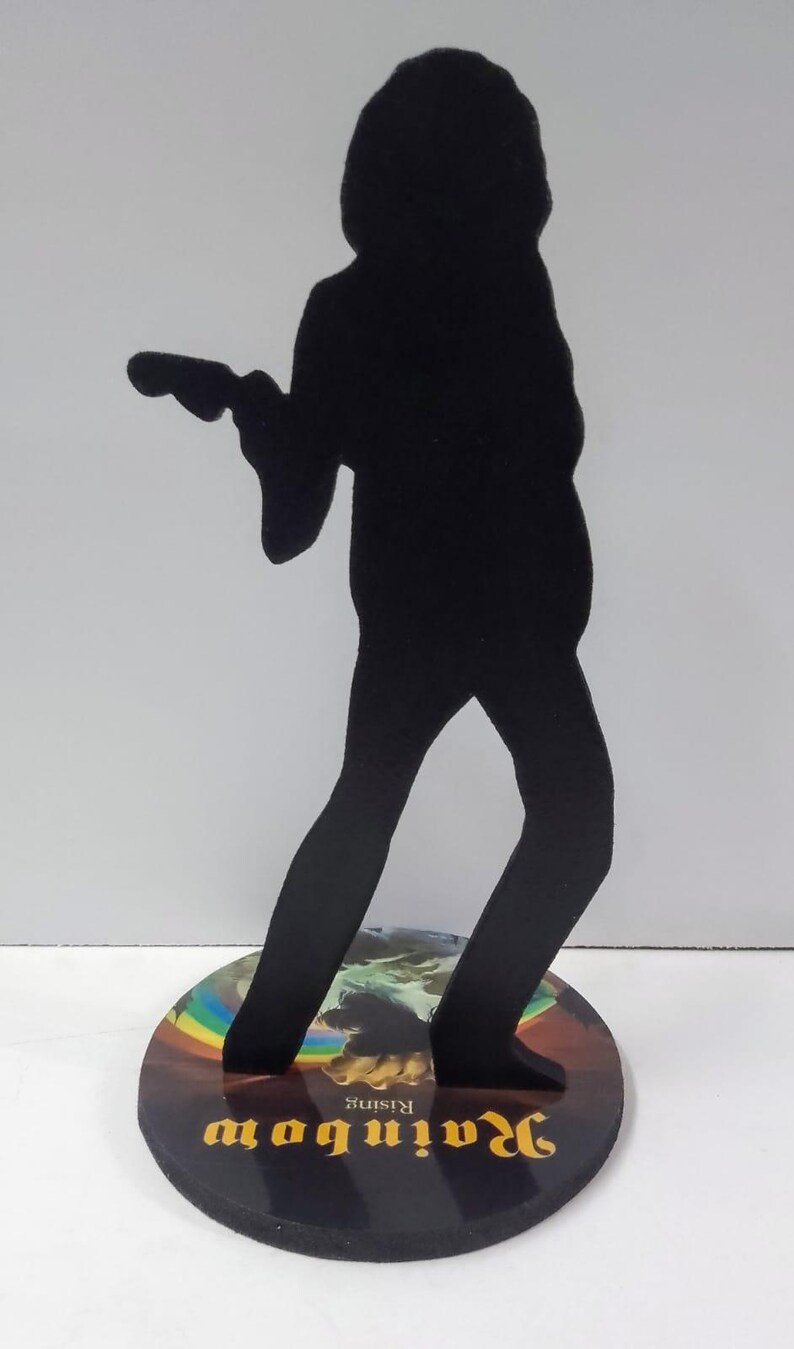 RITCHIE BLACKMORE 8" DISPLAY Standee Figure Deep Purple Rainbow Cutout ...