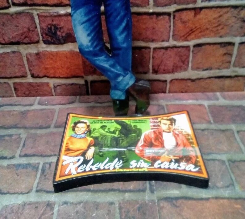 JAMES DEAN 8" DISPLAY Standee Figure Rebel Without a Cause Cutout ...