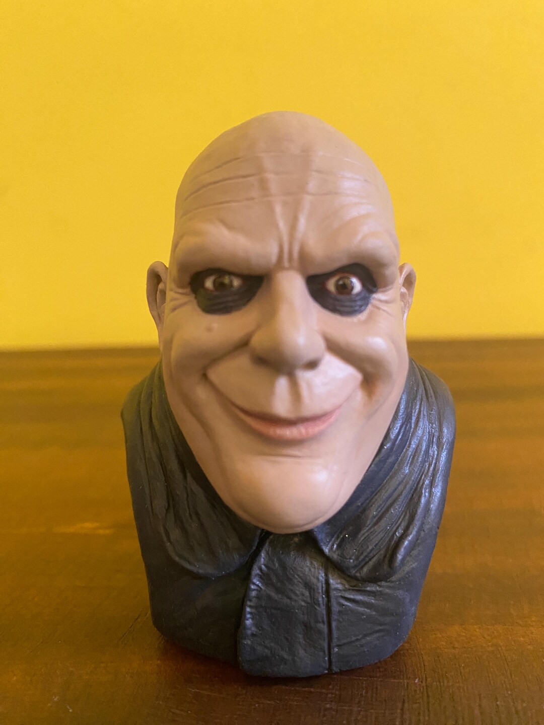 Handmade Uncle FESTER Addams MINI BUST Statue Figure Sculpture Lucas ...