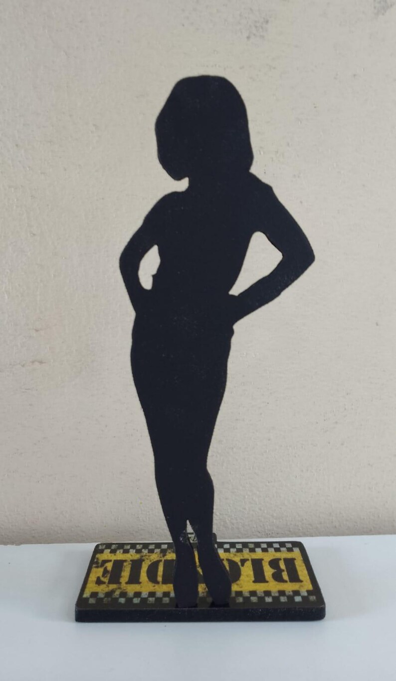 BLONDIE 8" DISPLAY STANDEE Figure Cutout Debbie Harry Statue Standup ...