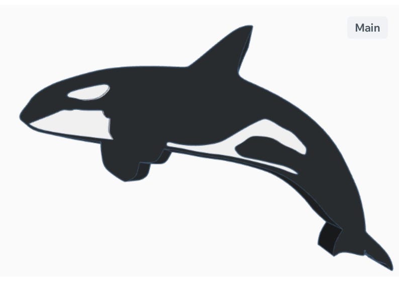 Orca (whale) - Etsy