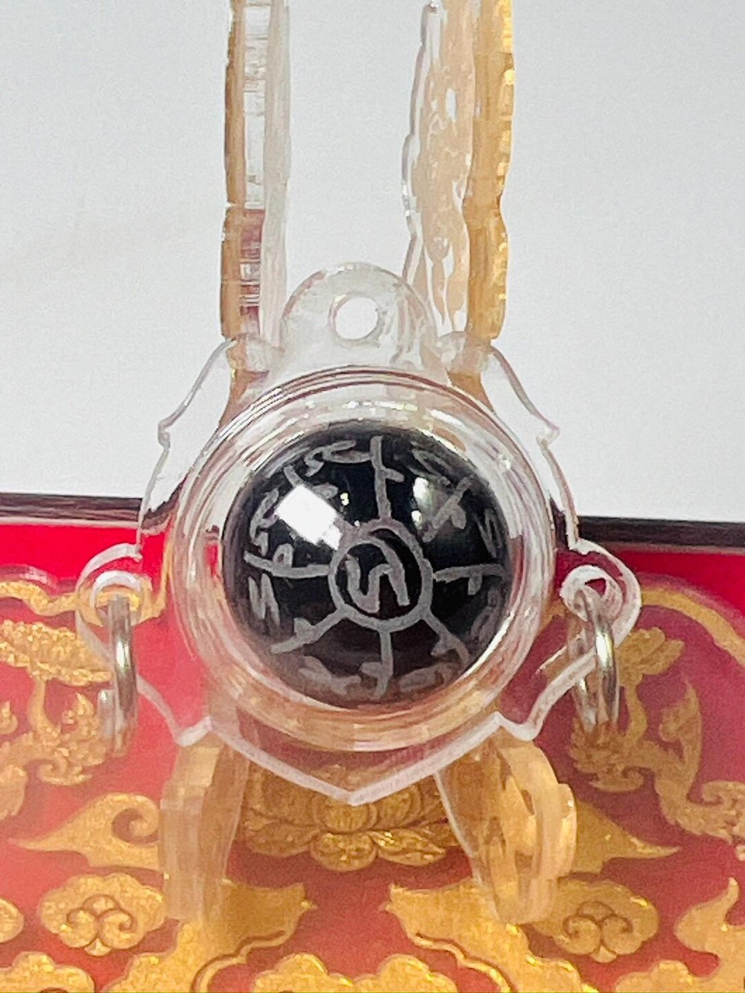 Luang Pu Du Crystal Ball Amulet: Buddhist Wish Fulfilling Gem, Divine ...