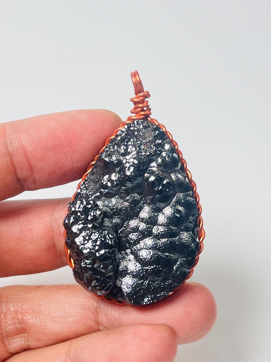 Natural Shiny Naga Black Leklai Pendant Laos Kodphee Buffalo Mountain ...