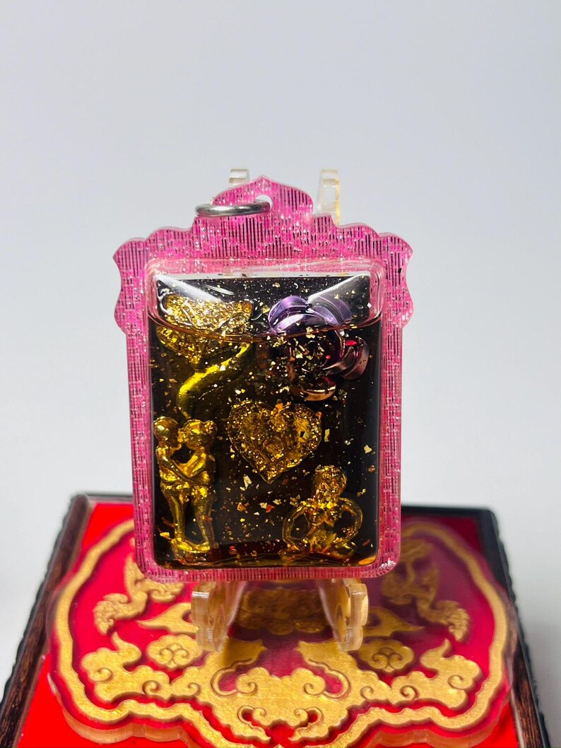 Nine-tailed Fox Love Locket Amulet – Thai Mystic Talisman for ...