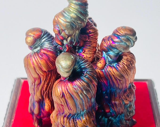 Rare Multi Color Naga Lek Lai Cluster Leklai Cave-summoned Sacred Ore ...