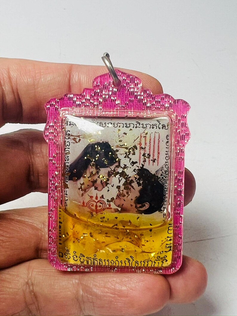 Nine-tailed Fox Love Locket Amulet – Thai Mystic Talisman for ...