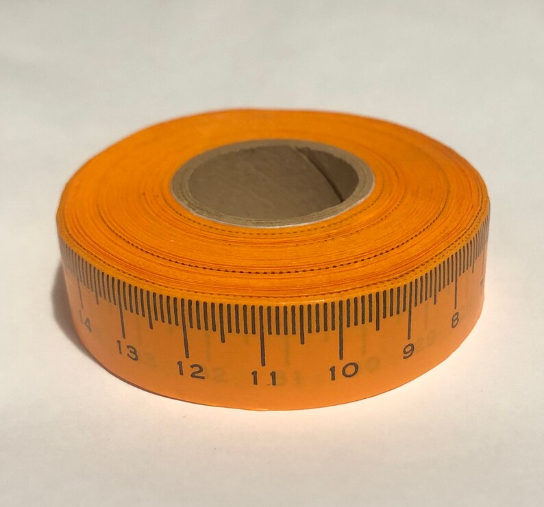 1 Roll Adhesive Ruler Plastic Stick on Table, Sticky Ruler Measuring ...