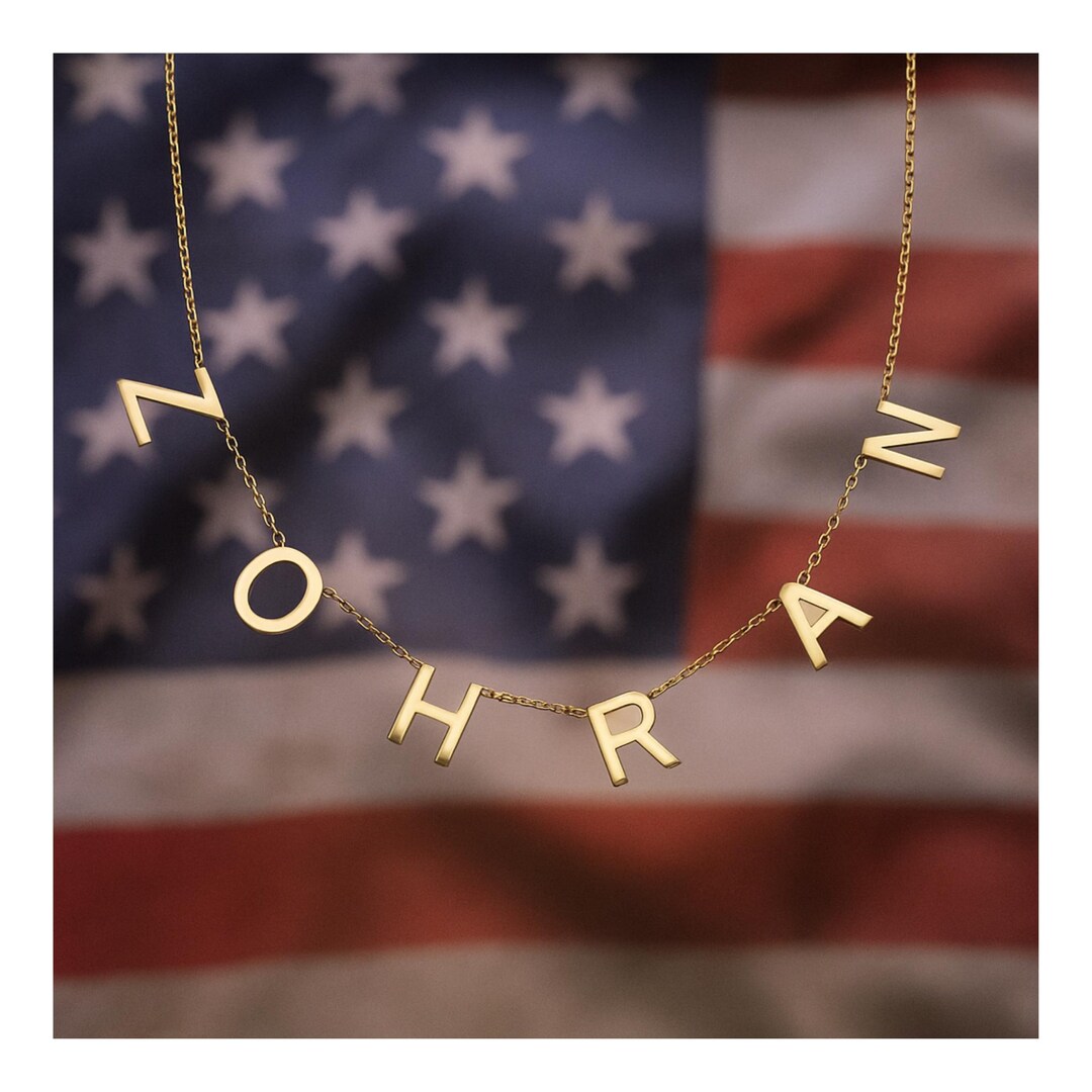 Zohran Mamdani Necklace, Zohran Necklace, Mayor Mamdani Necklace 2025 ...