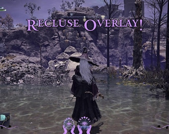 Cute Blue Revenant HUD Overlay for Twitch or Tiktok. Elden Ring ...