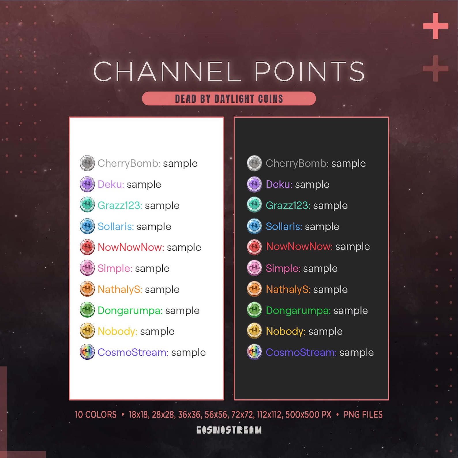 Dead by Daylight Twitch Channel Points Coin | Survival Horror Stream ...