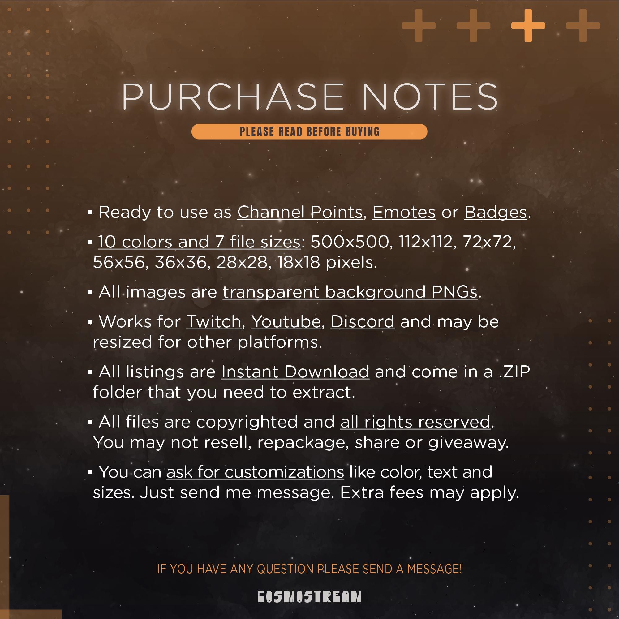 Halloween Pumpkin Channel Points for Spooky Twitch Stream | 10 Colors ...
