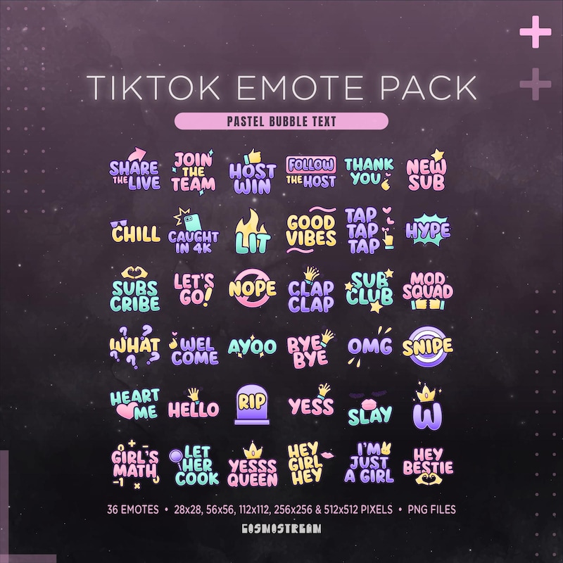 Tik Tok Stickers - Etsy