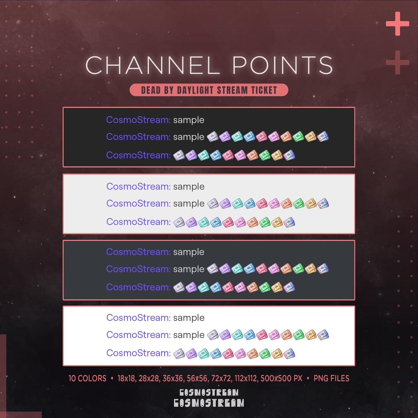 Dead by Daylight Twitch Channel Points Icon | Survival Horror Stream ...