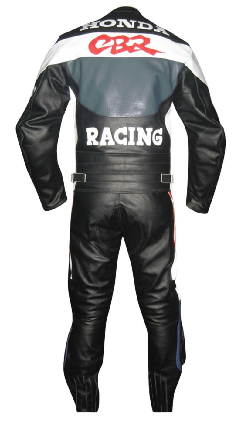 Men's Leather Motorcycle Racing Suit: Full Body Riding Outfit - Etsy
