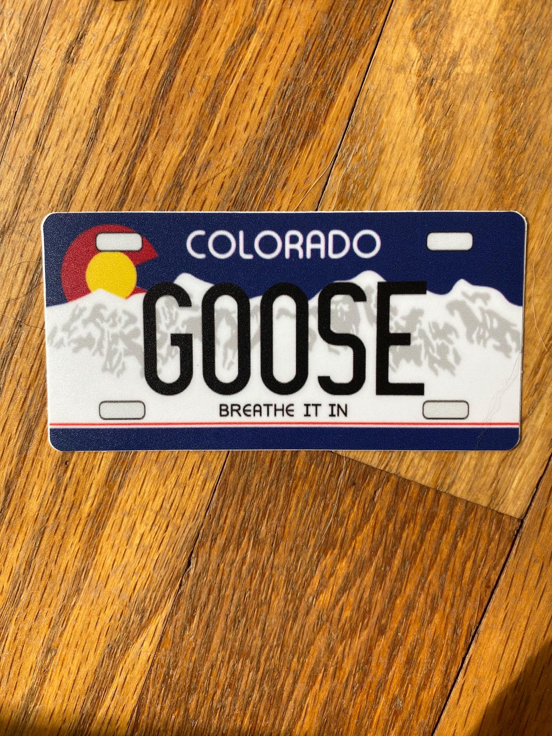 Goose the Band Colorado License Plate Sticker - Etsy