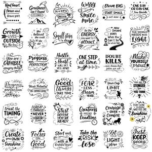 Motivational SVG Bundle: Inspirational Quotes, DIY Crafts (digital ...