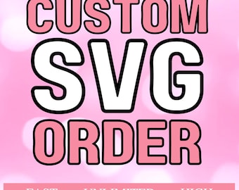 Custom SVG Bundle,, Personalized SVG, Custom SVG Cut File, Custom ...