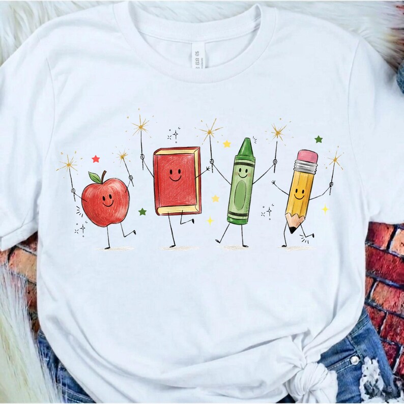 Back to School Png, Teacher Appreciation Png, Cute Funny Minimalist ...