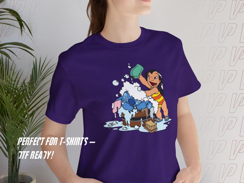 50 Lilo & Stitch DTF Transfers, Disney Heat Press Designs - Etsy