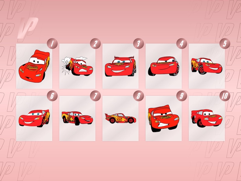 Cars DTF Print Transfer: Lightning Mcqueen & Mater - Ready to Press - Etsy