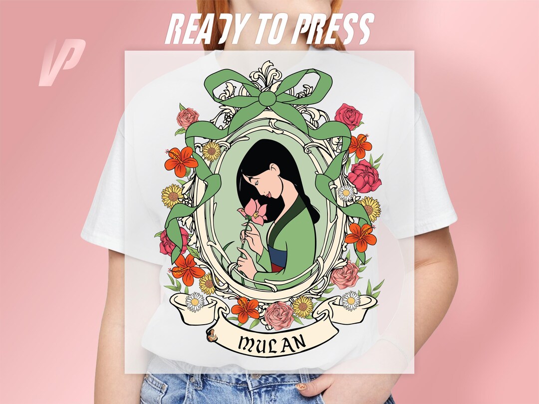 Mulan Disney Print, Ready to Press DTF Transfer - Etsy