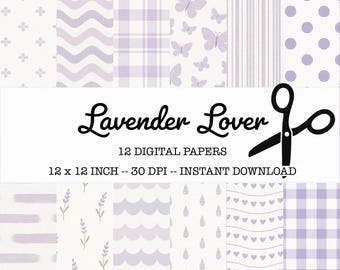 Grey Digital Scrapbook Paper Kit – Printable Journaling Paper – 12x12 ...