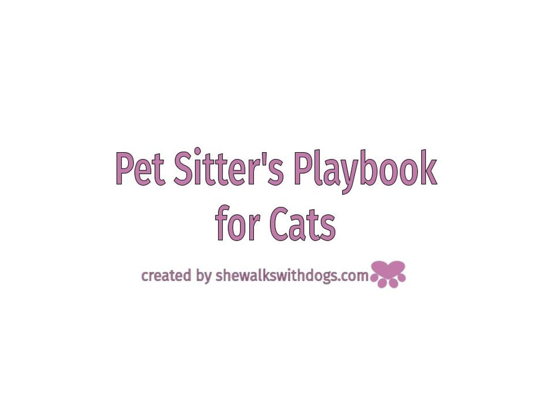 Pet Sitter's Playbook for Cats - Etsy