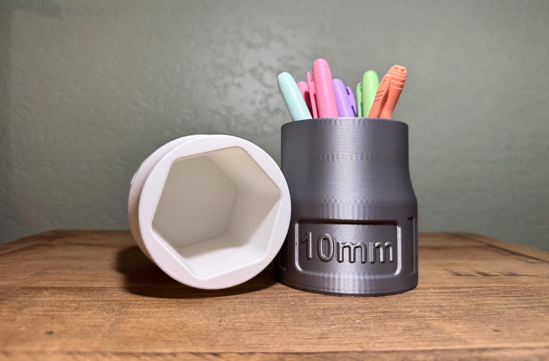10mm Socket Pen or Utensil Holder - Etsy