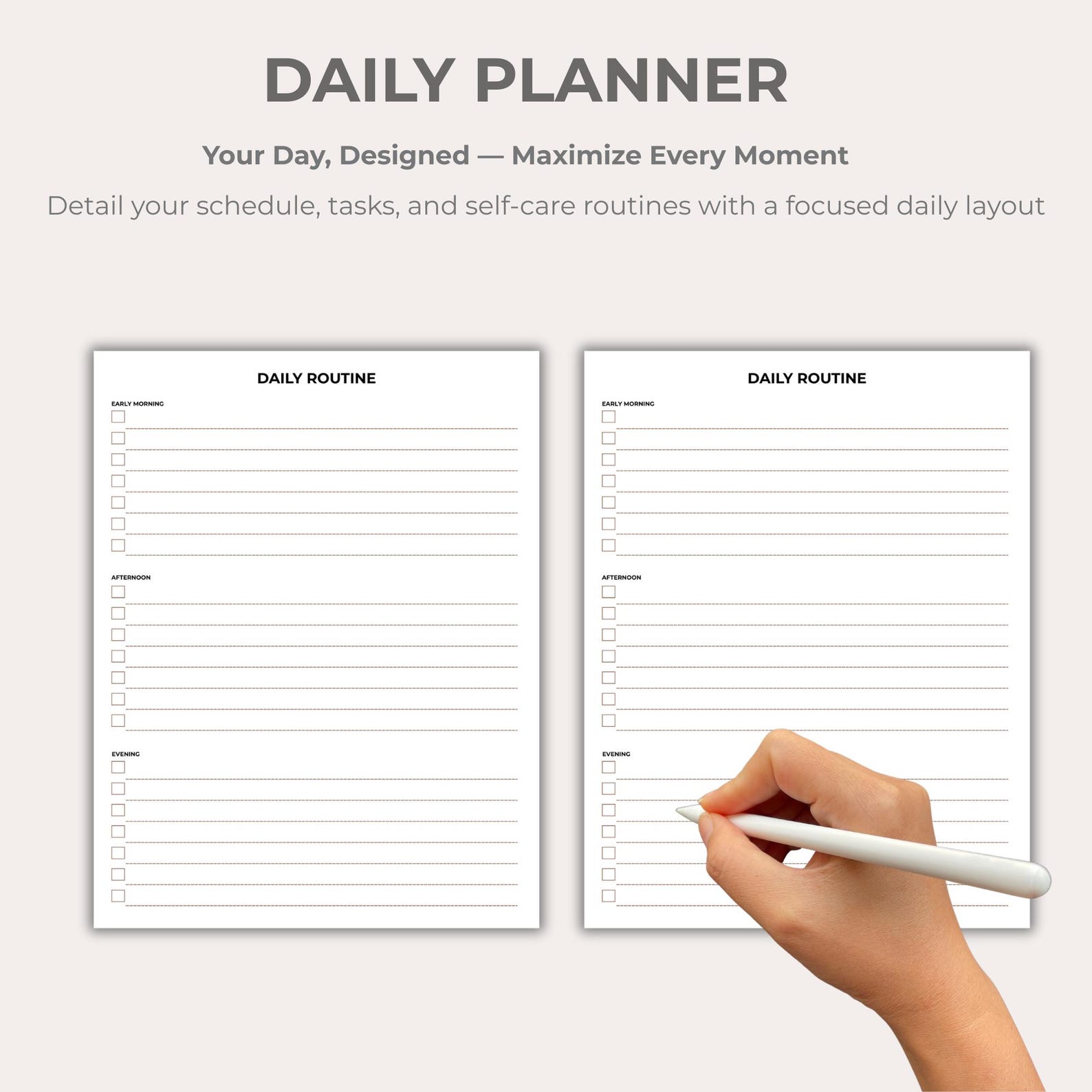Printable Dad Planner: Daily, Weekly & Monthly Organizer (digital ...