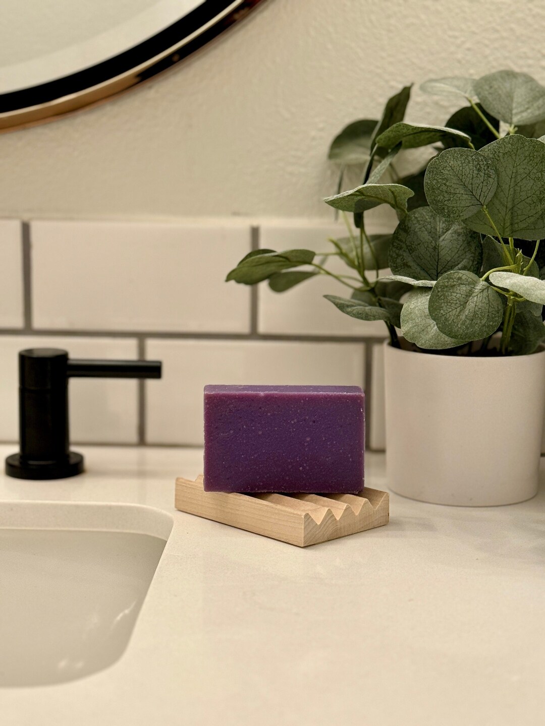 Lilac Scented Soap Natural Hand or Body Soap Bar 4.8oz - Etsy