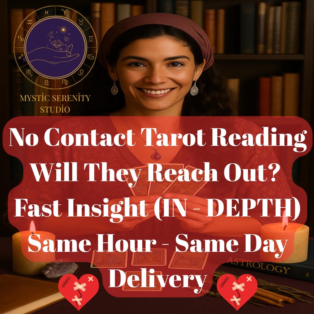 No Contact Tarot Reading – Will They Reach Out? | In-depth Psychic Insight & Fast Answer | Same ...
