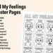 Big Feelings Coloring Pages for Kids | Printable Emotions PDF | Calm ...